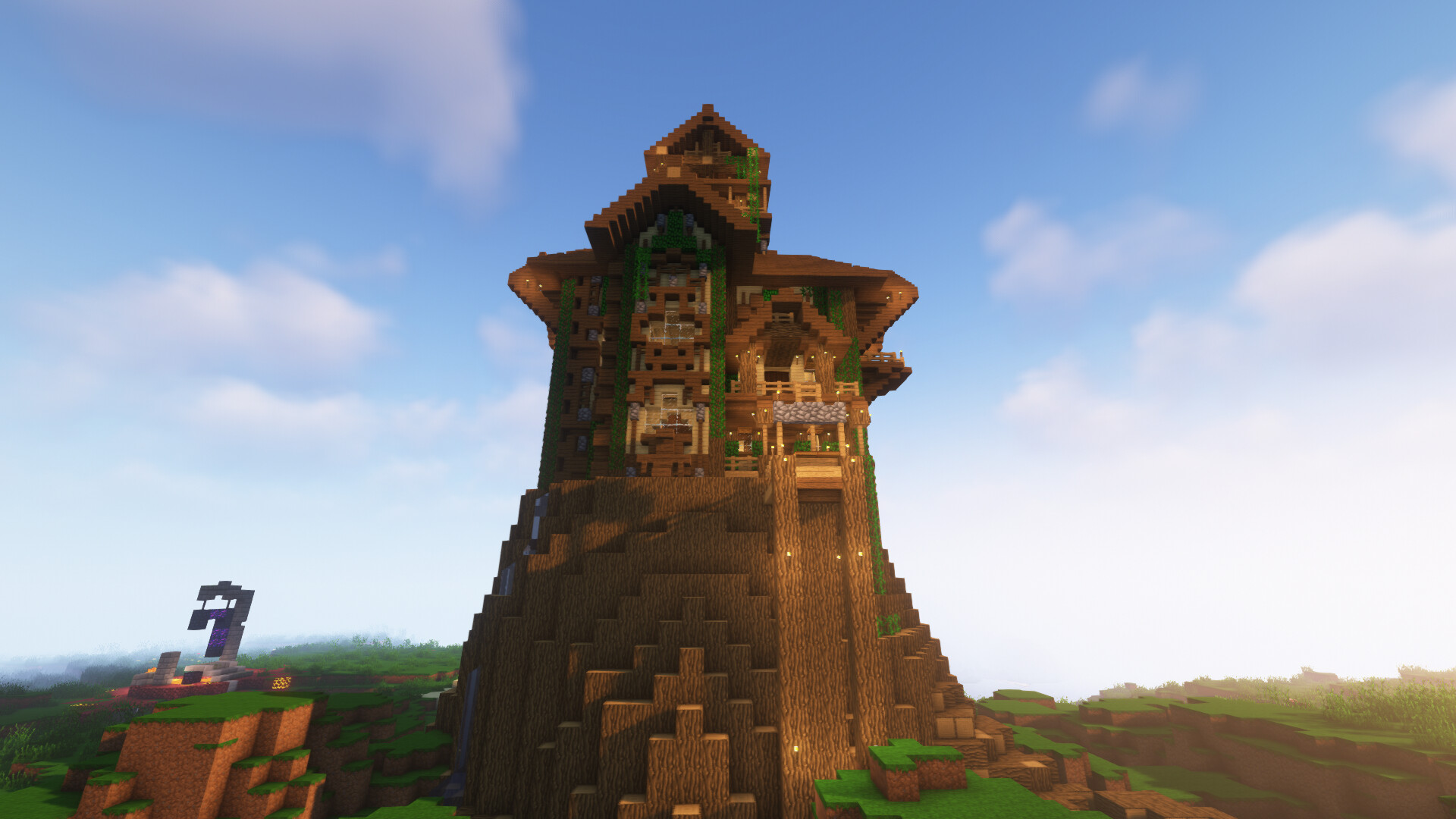 Log House Minecraft Map