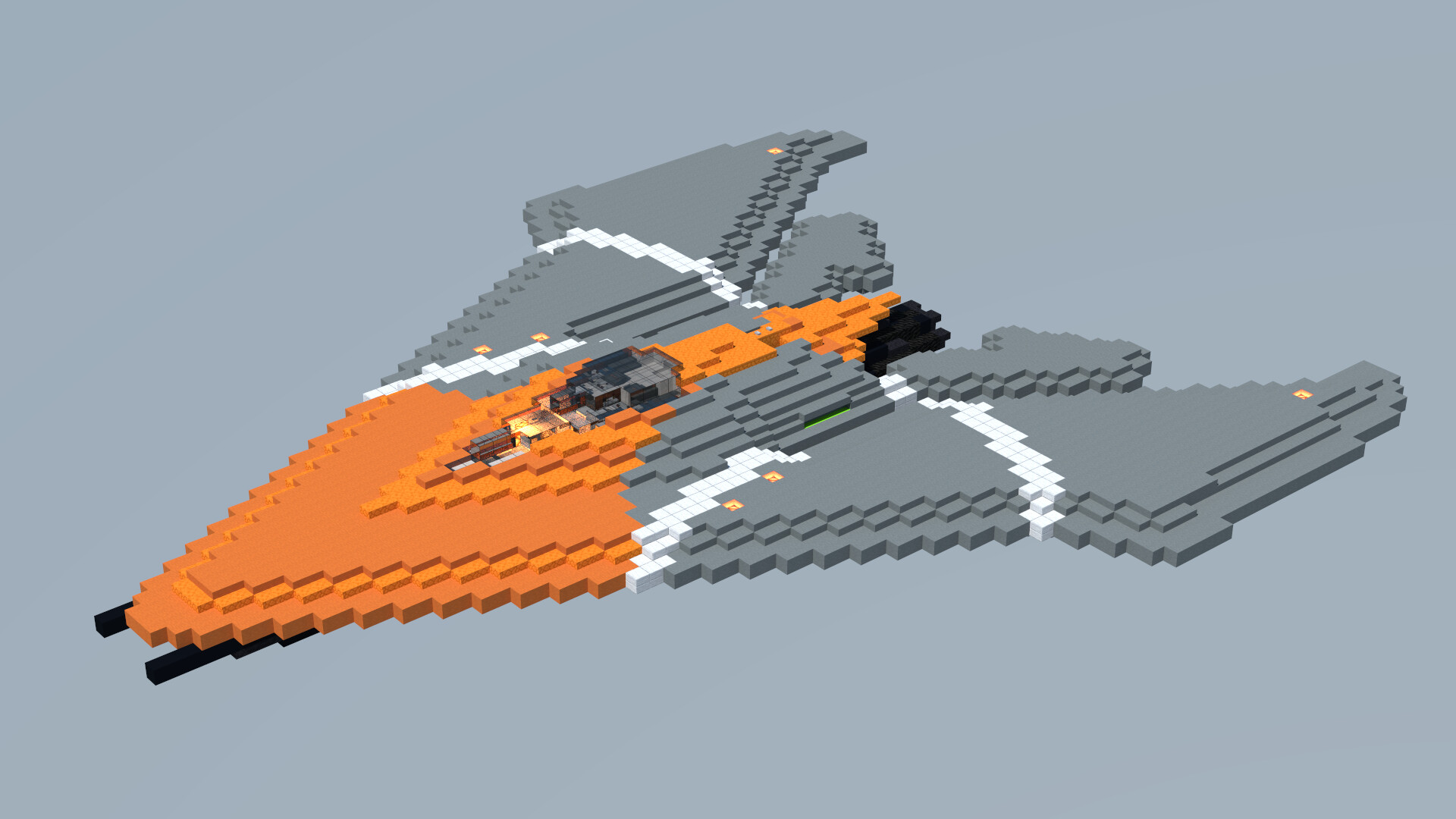 Destiny 2 Ship Replica - Orange | by ArcturusPhoenix Minecraft Map