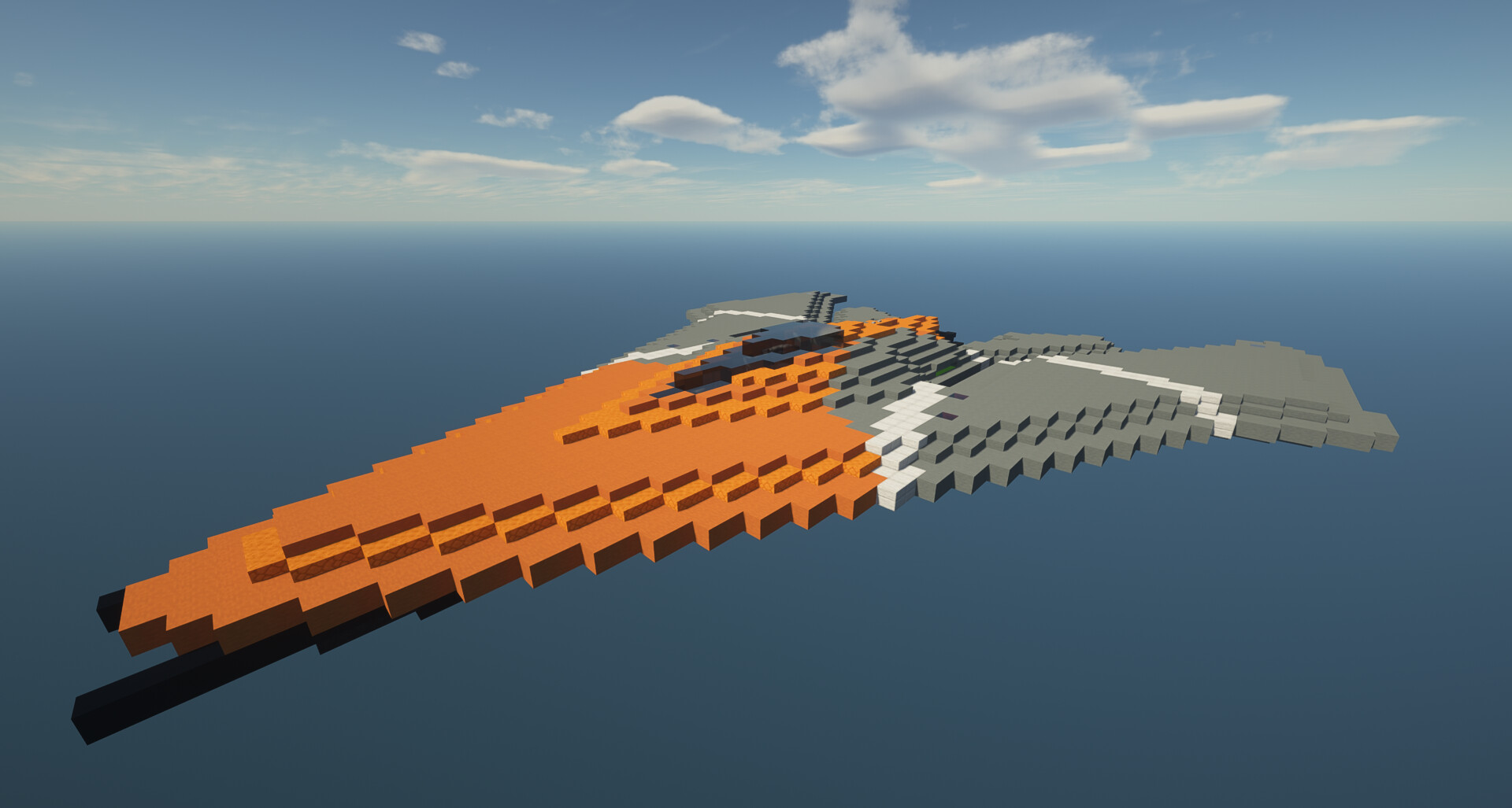 Destiny 2 Ship Replica - Orange | by ArcturusPhoenix Minecraft Map