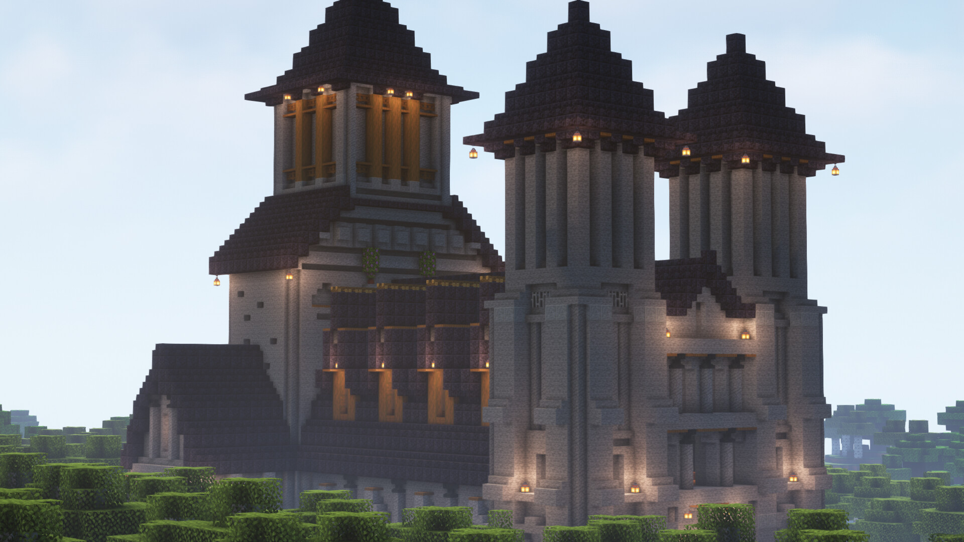 Castle Survival with interior [ Download ] Minecraft Map