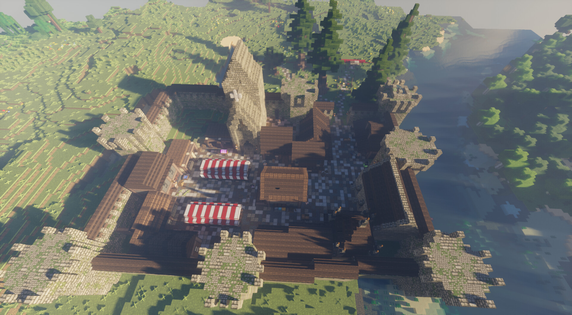 SPAWN survival Minecraft Map