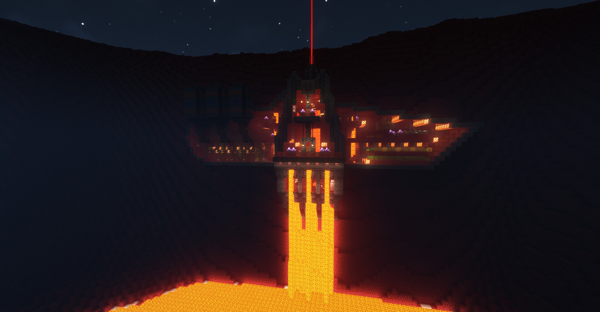 Inferno Castle Minecraft Map