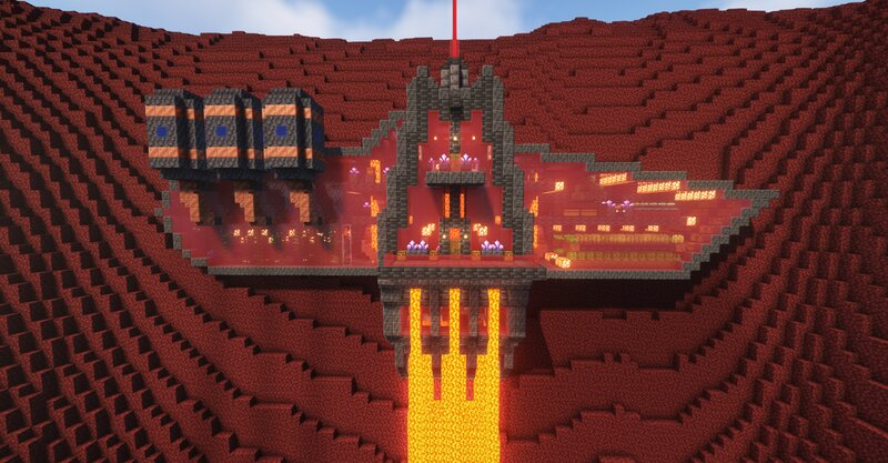 Inferno Castle Minecraft Map