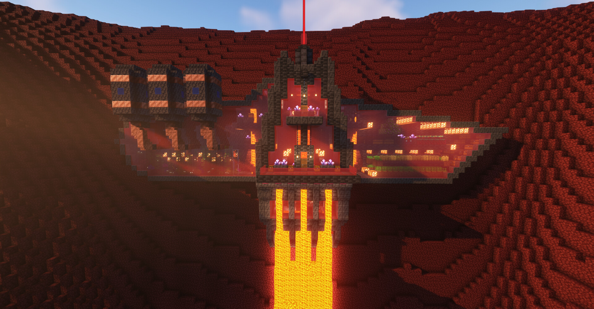 Inferno Castle Minecraft Map