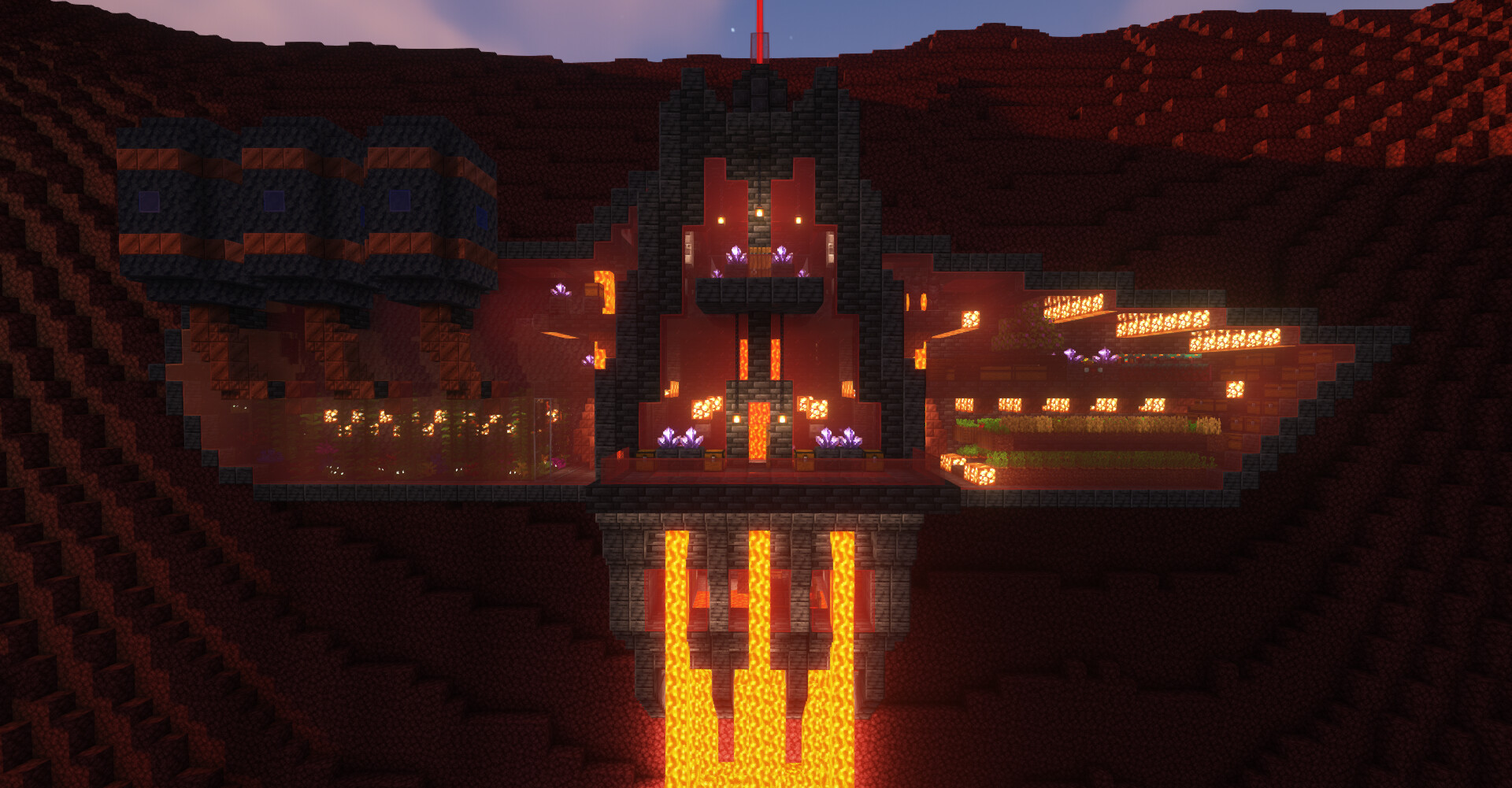 Inferno Castle Minecraft Map