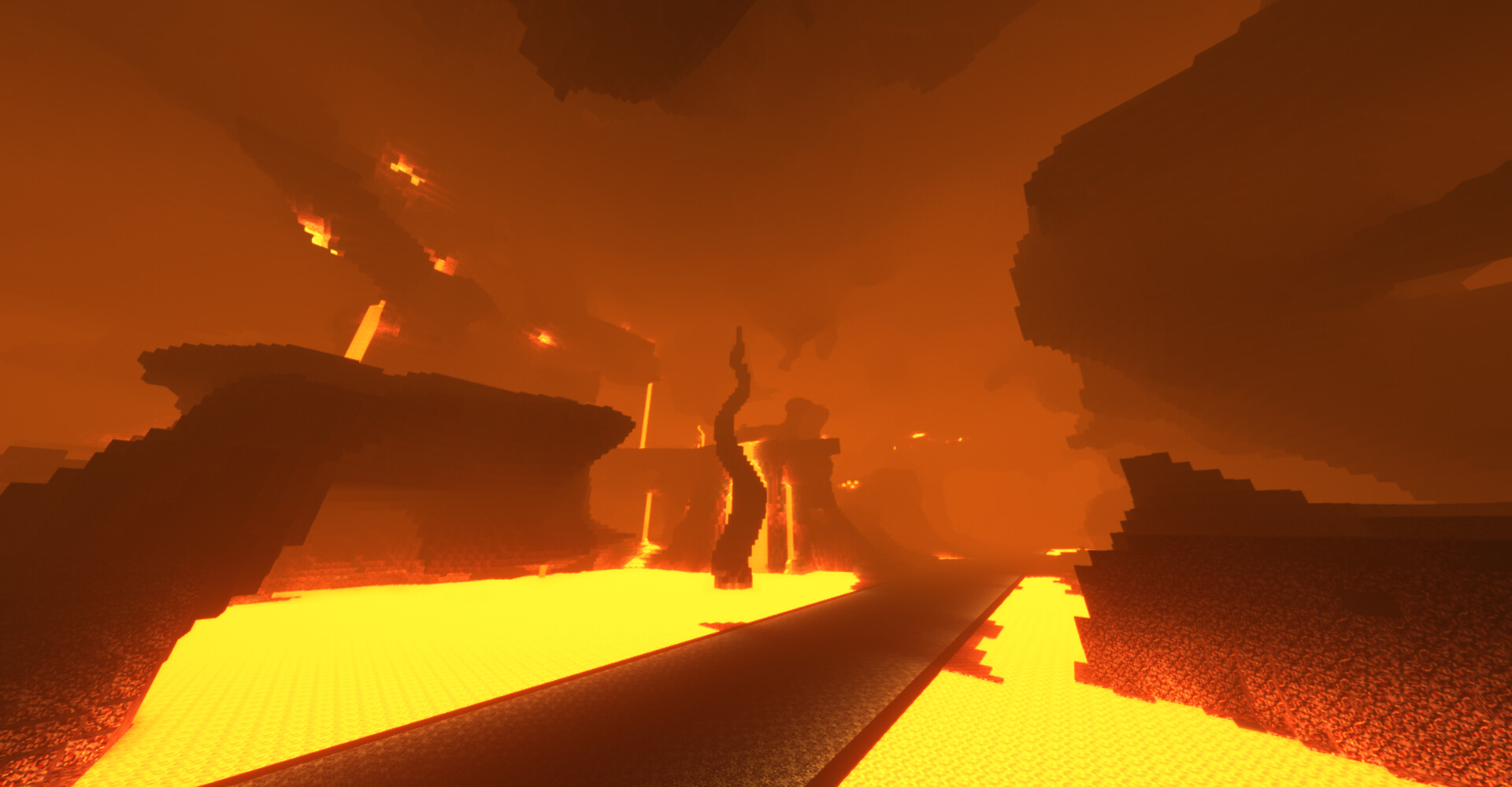 Custom Nether 6k World | 1.8+ Minecraft Map