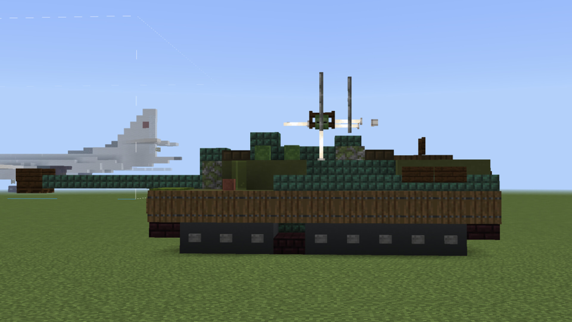 1.5:1 scale 105mm Gun Motor Carriage T95 (T28) Minecraft Map