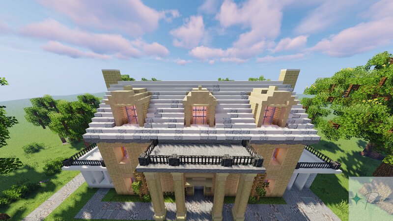 Georgian House Minecraft Map