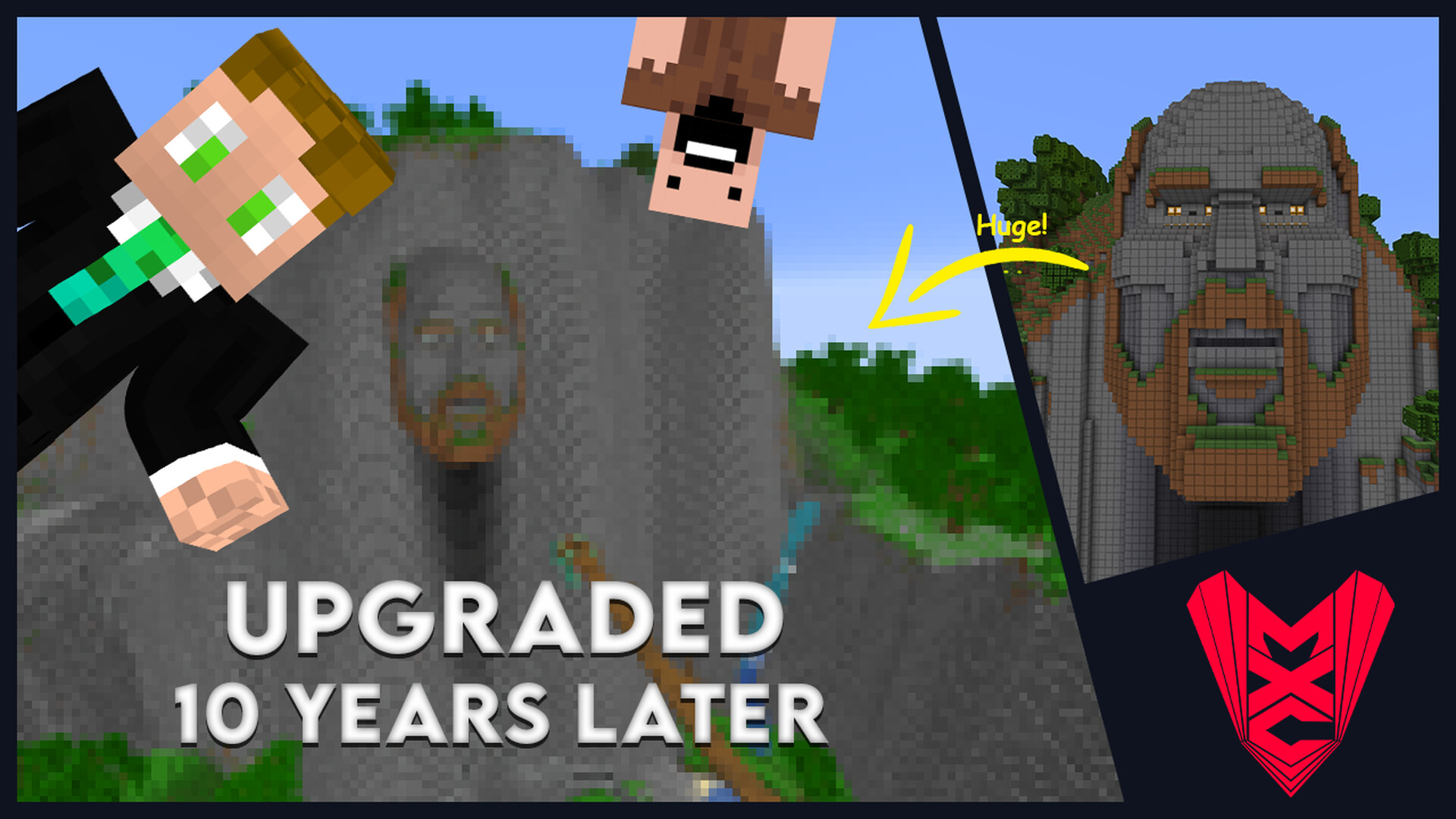 The Monument of Notch Minecraft Map