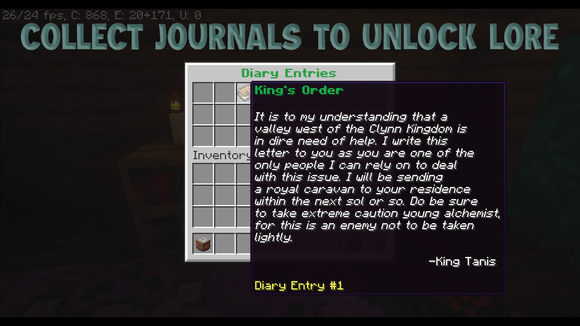 Clynntanis - Alchemic Roguelike Minecraft Map