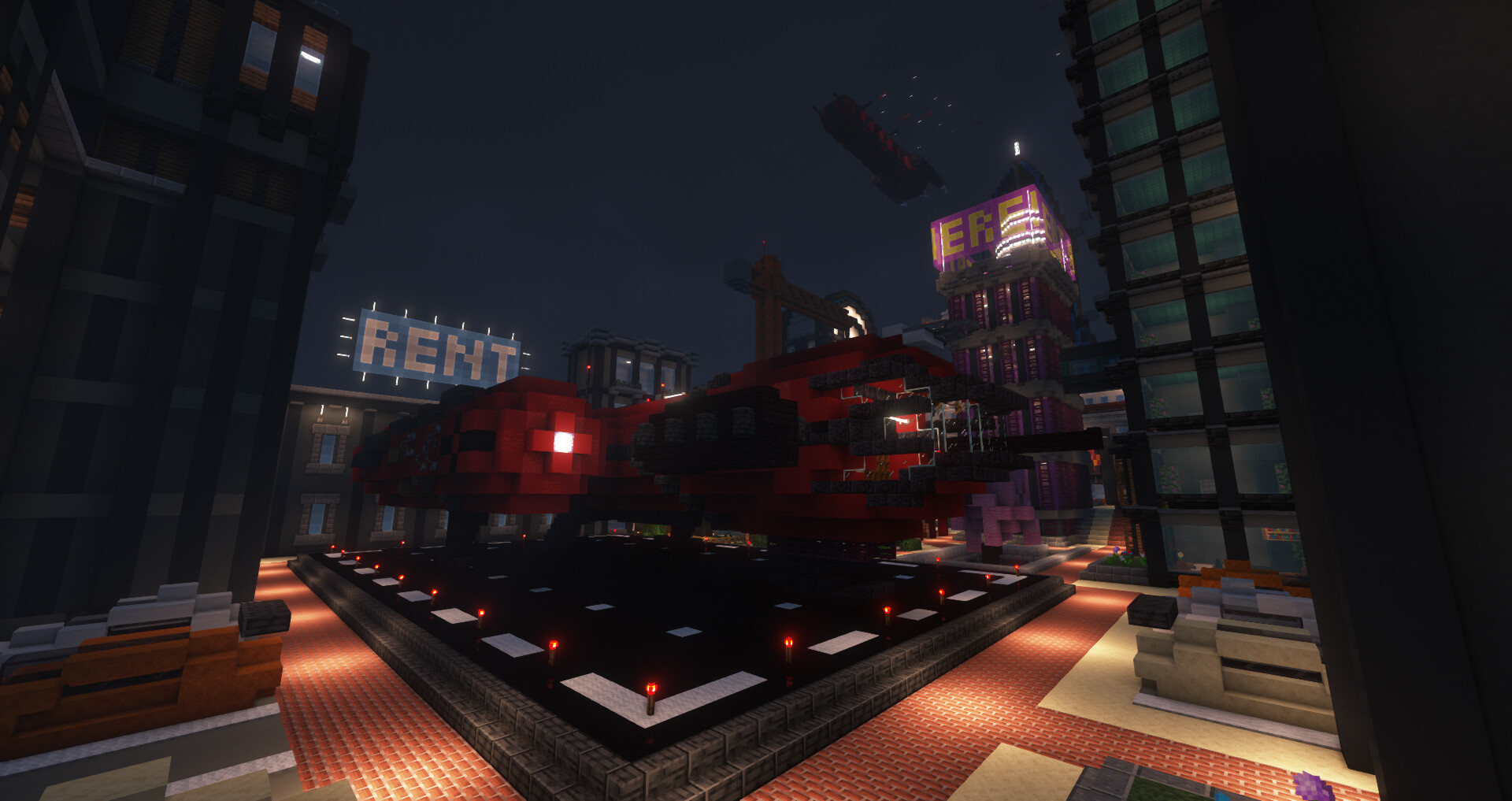 Pathos City (The Hologram City) 1.19.2 Minecraft Map