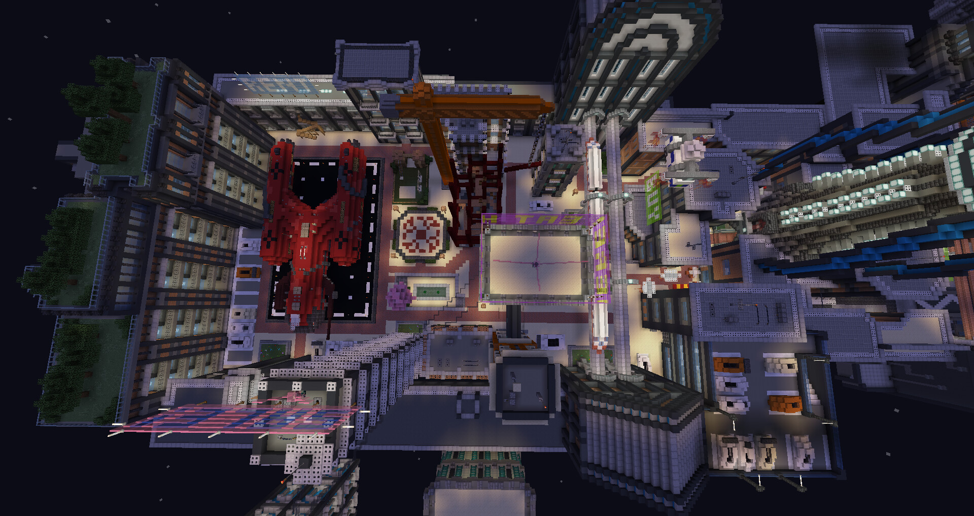Pathos City (The Hologram City) 1.19.2 Minecraft Map