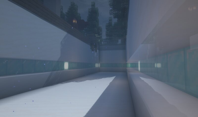 Mini-hotel in the coniferous forest Minecraft Map