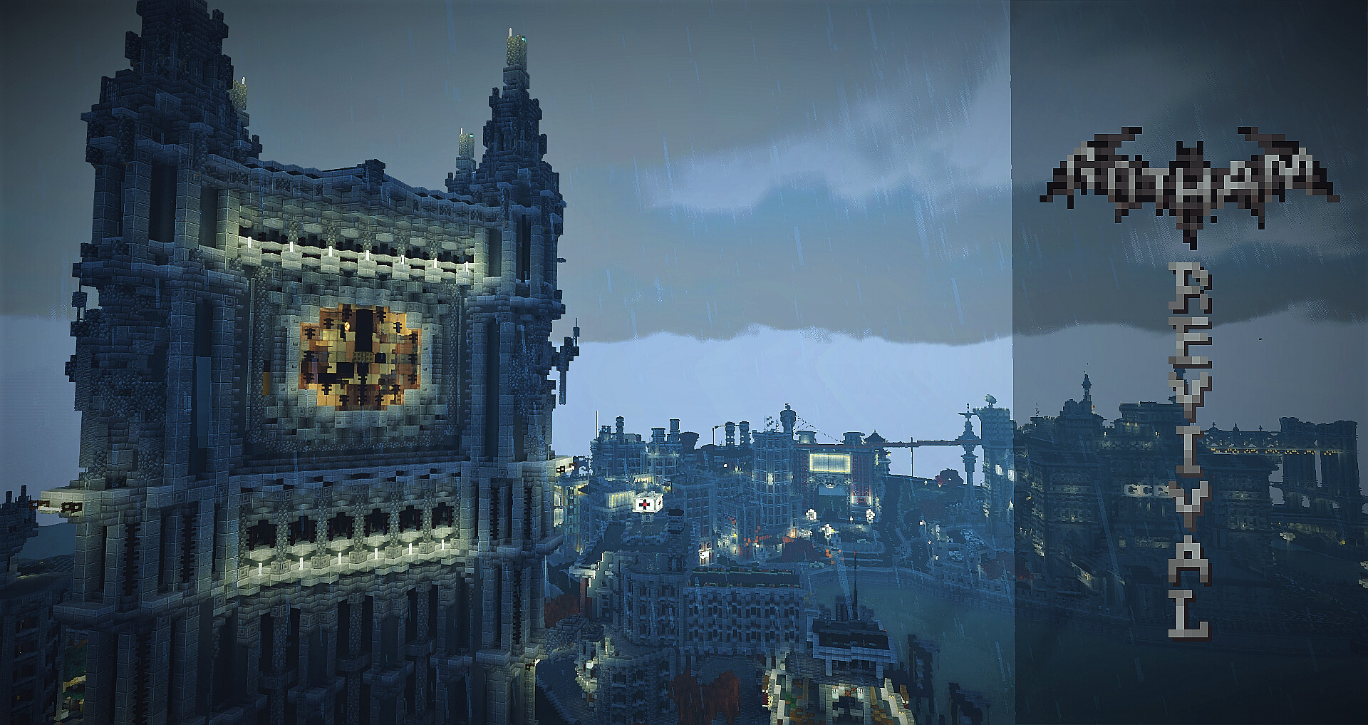 Gotham: Revival::• — Gotham city in Minecraft Minecraft Map