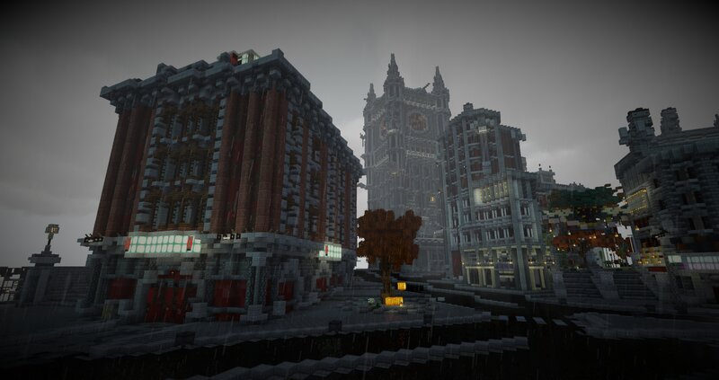 Gotham: Revival::• — Gotham city in Minecraft Minecraft Map