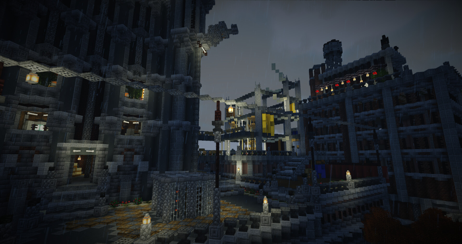 Gotham: Revival::• — Gotham city in Minecraft Minecraft Map