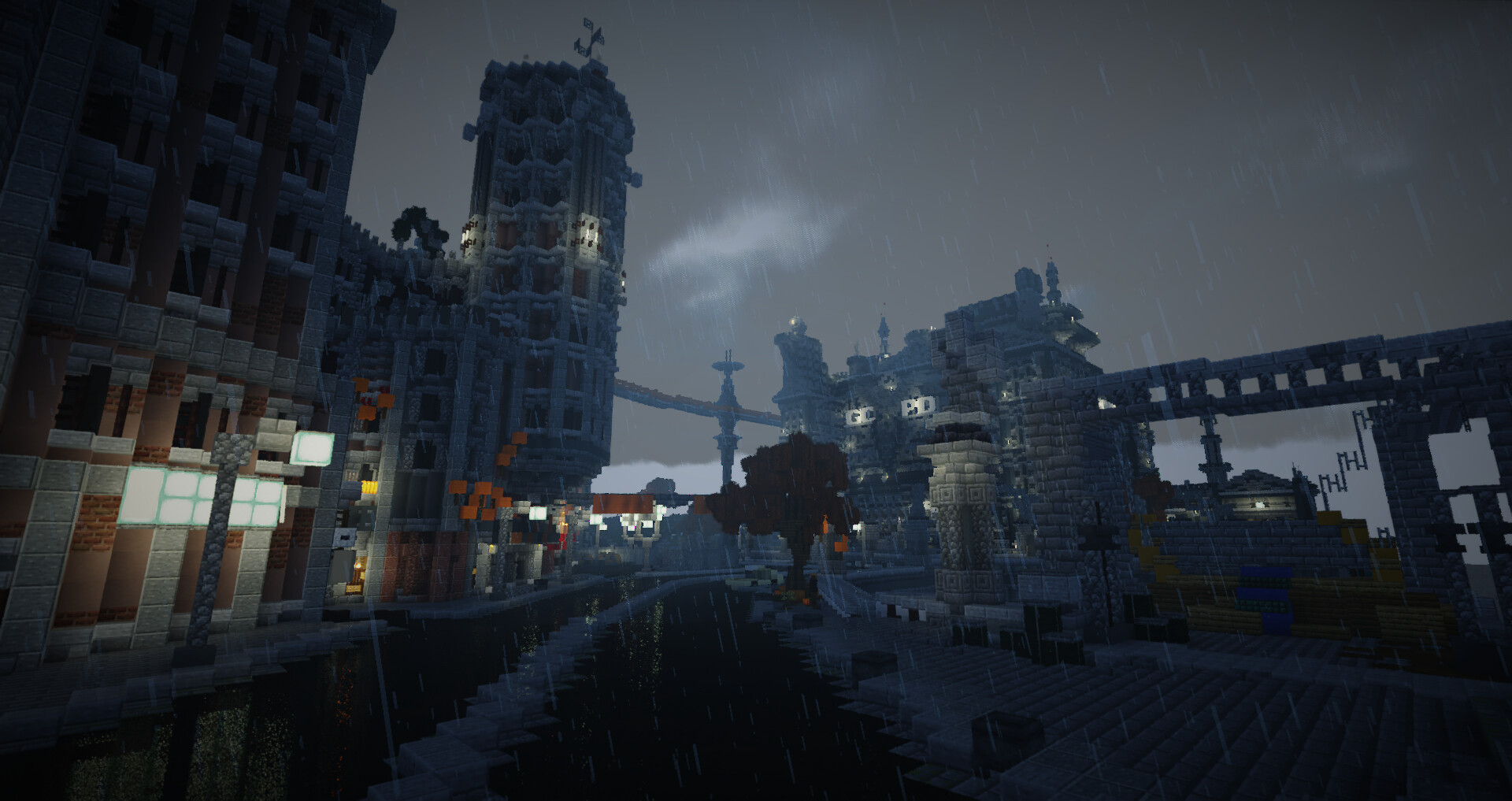 Gotham: Revival::• — Gotham city in Minecraft Minecraft Map