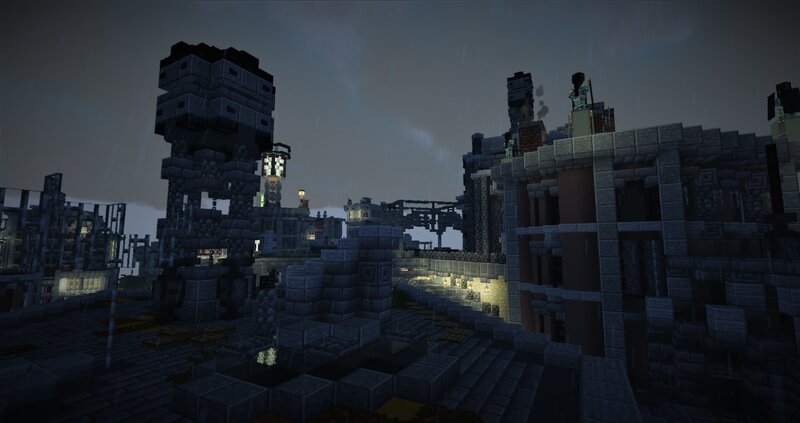 Gotham: Revival::• — Gotham city in Minecraft Minecraft Map
