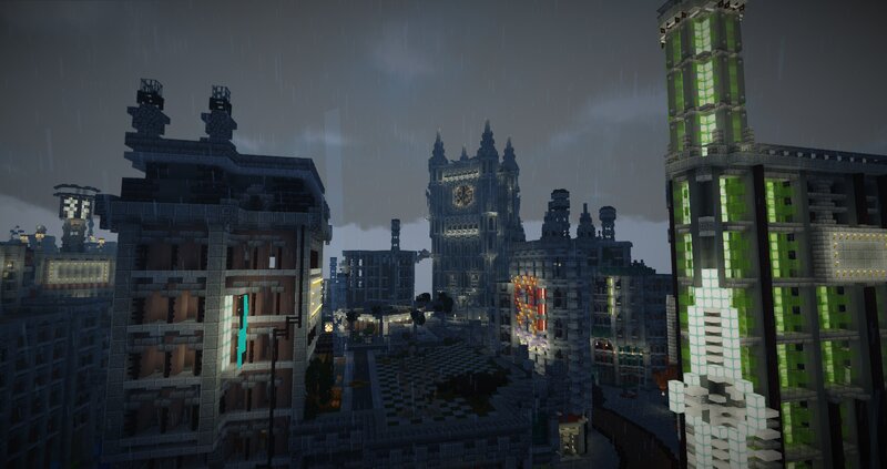 Gotham: Revival::• — Gotham city in Minecraft Minecraft Map