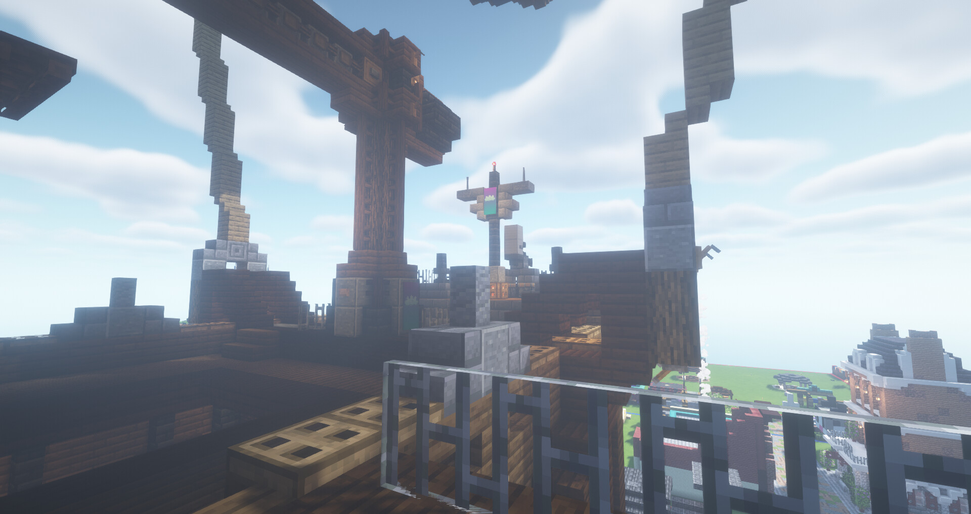 Cloud Ship Good Times Minecraft Map