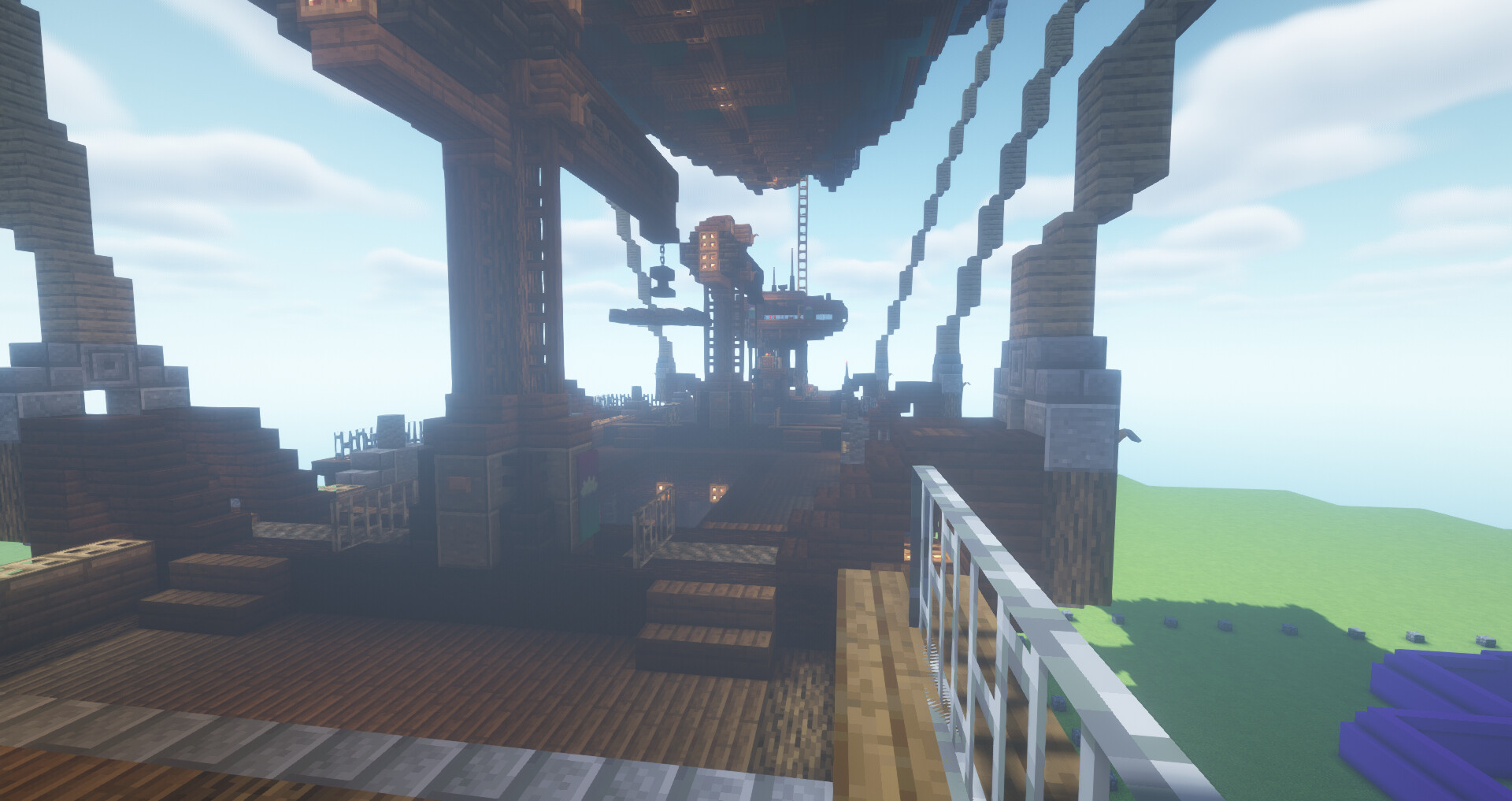 Cloud Ship Good Times Minecraft Map