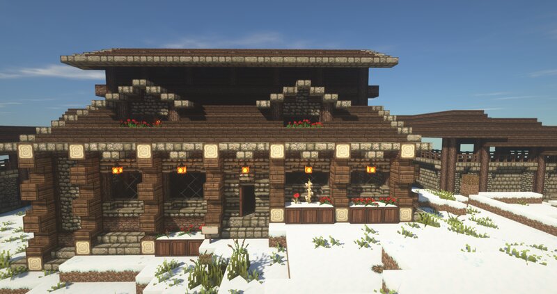 Perria Storage House -- The Pale -- Eldham, Stoneworks Minecraft Map