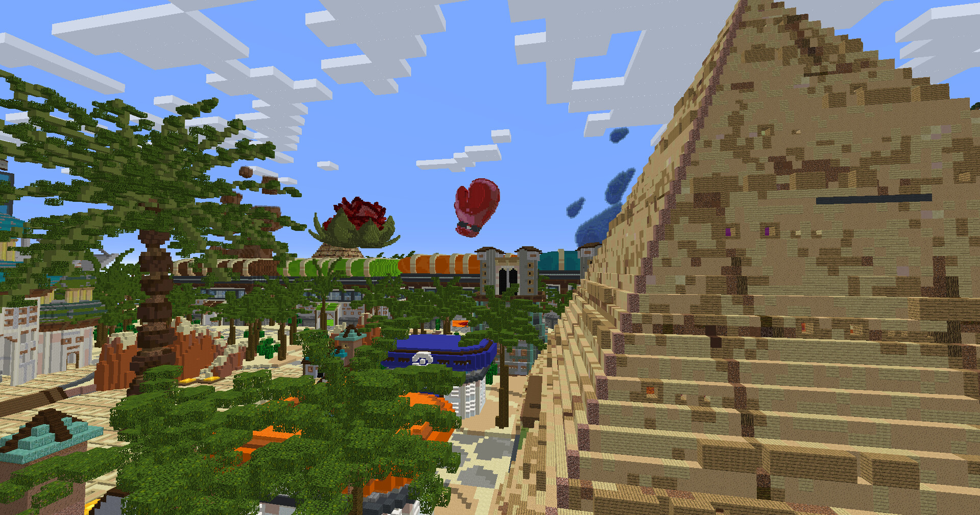 Pokemon Land Minecraft Map