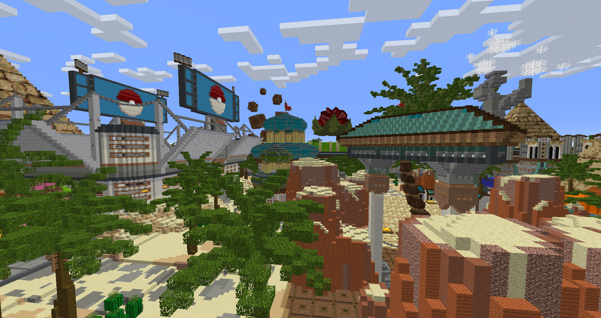 Pokemon Land Minecraft Map