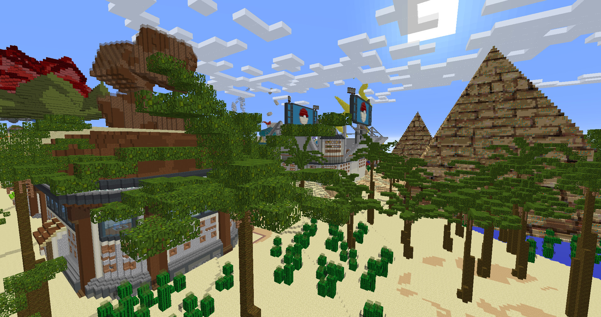 Pokemon Land Minecraft Map