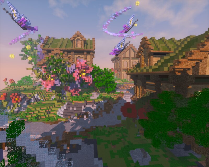 🌷Fantasy Spring HUB🌷 Minecraft Map