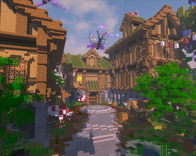 🌷Fantasy Spring HUB🌷 Minecraft Map