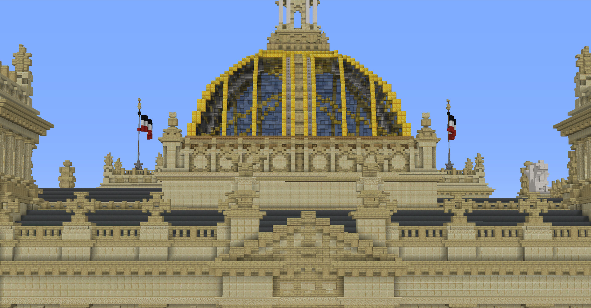 Imperial Parliament of the German Empire Reichstag Minecraft Map