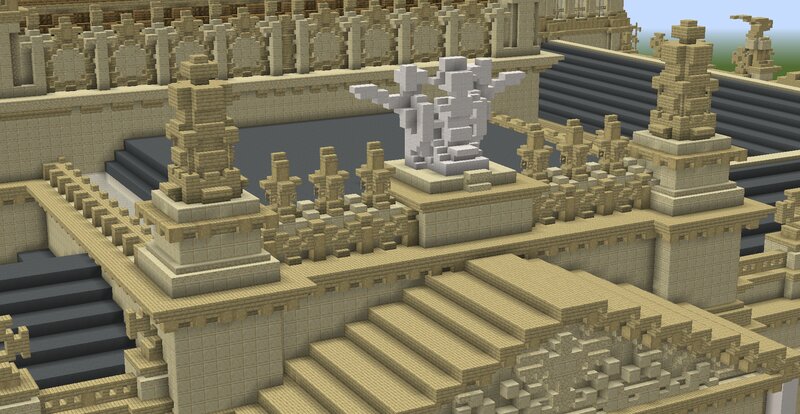Imperial Parliament of the German Empire Reichstag Minecraft Map