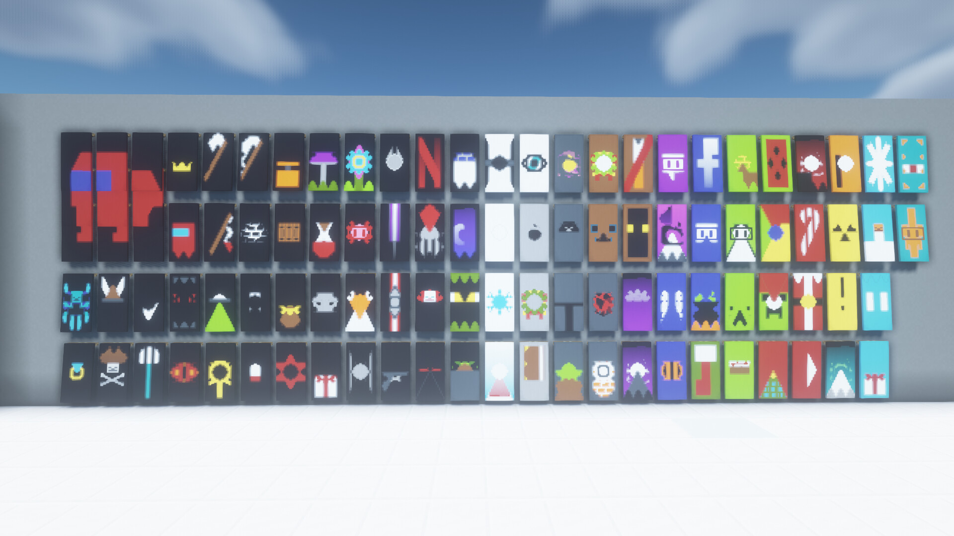 Minecraft Banner Designs Minecraft Map