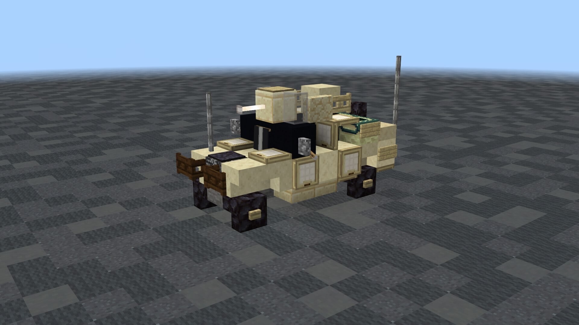 Humvee (V3) 1.5:1 Minecraft Map
