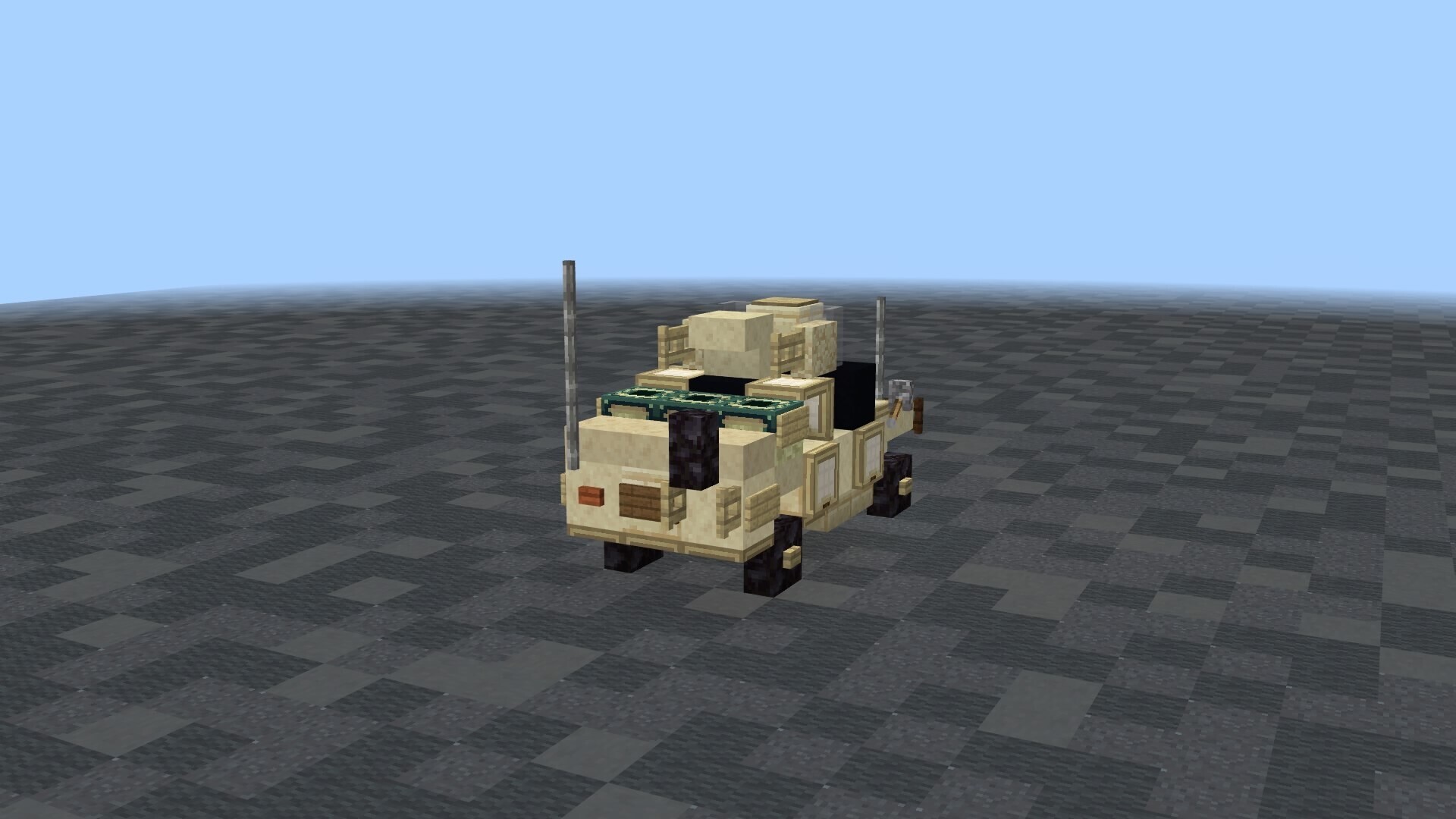 Humvee (V3) 1.5:1 Minecraft Map