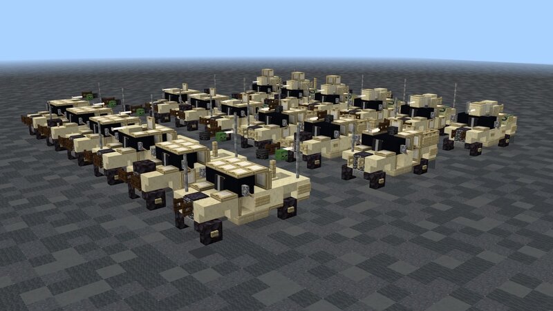 Humvee (V3) 1.5:1 Minecraft Map