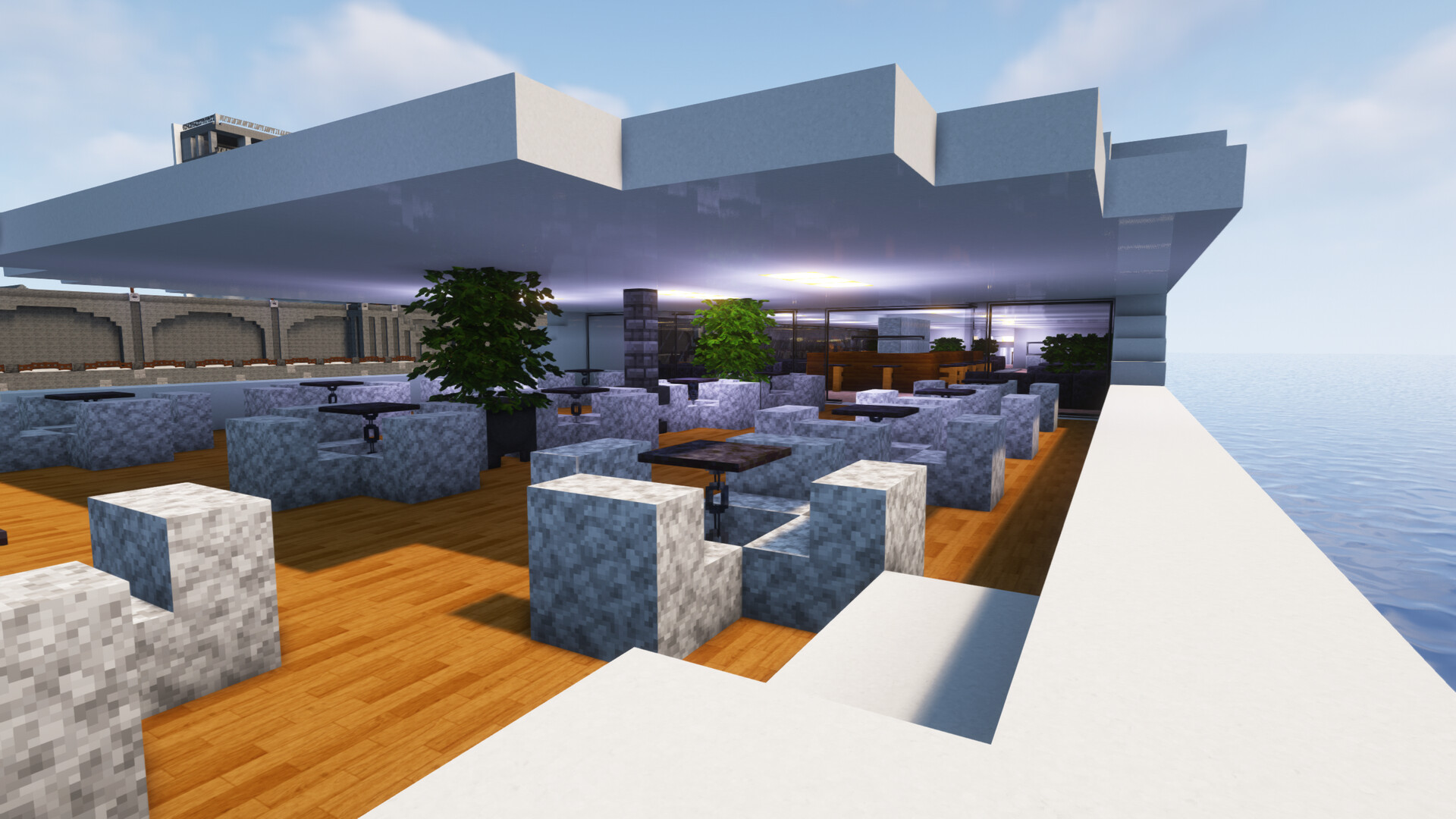 MS Bree River Cruise Ship Minecraft Map