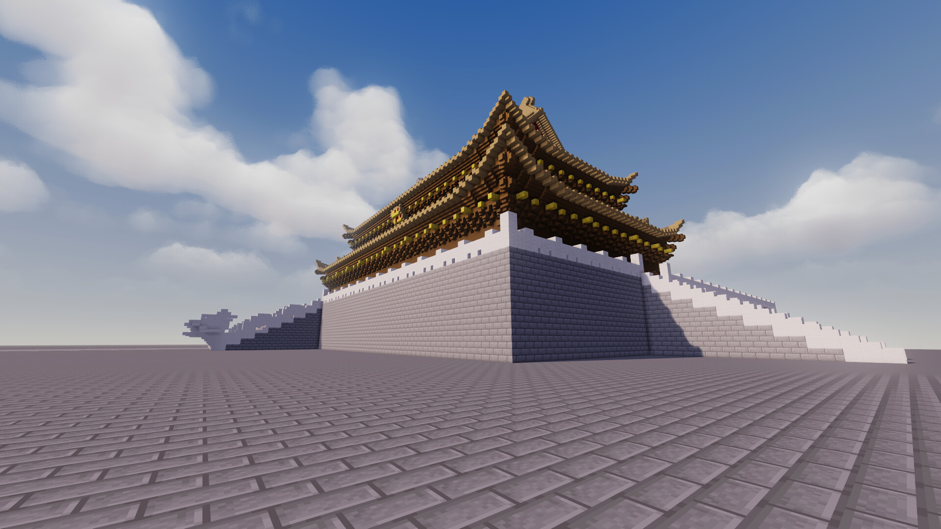 Vietnamese Architecture 01: Main hall Minecraft Map