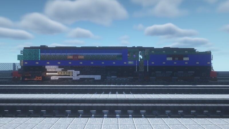 1.8:1 SR Merchant Navy Class "Cunard White Star" No.35004 Minecraft Map