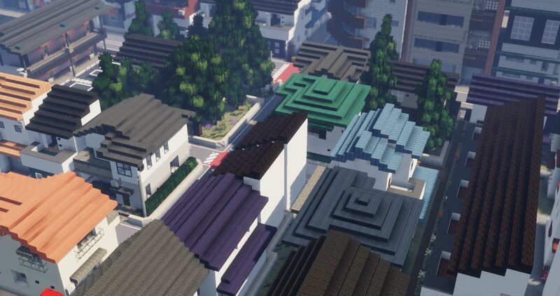 ♡Ajisai City - Modern Japanese City Minecraft - v0.1♡ Minecraft Map