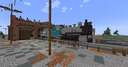 Old Rundown Train Service Station Minecraft Map