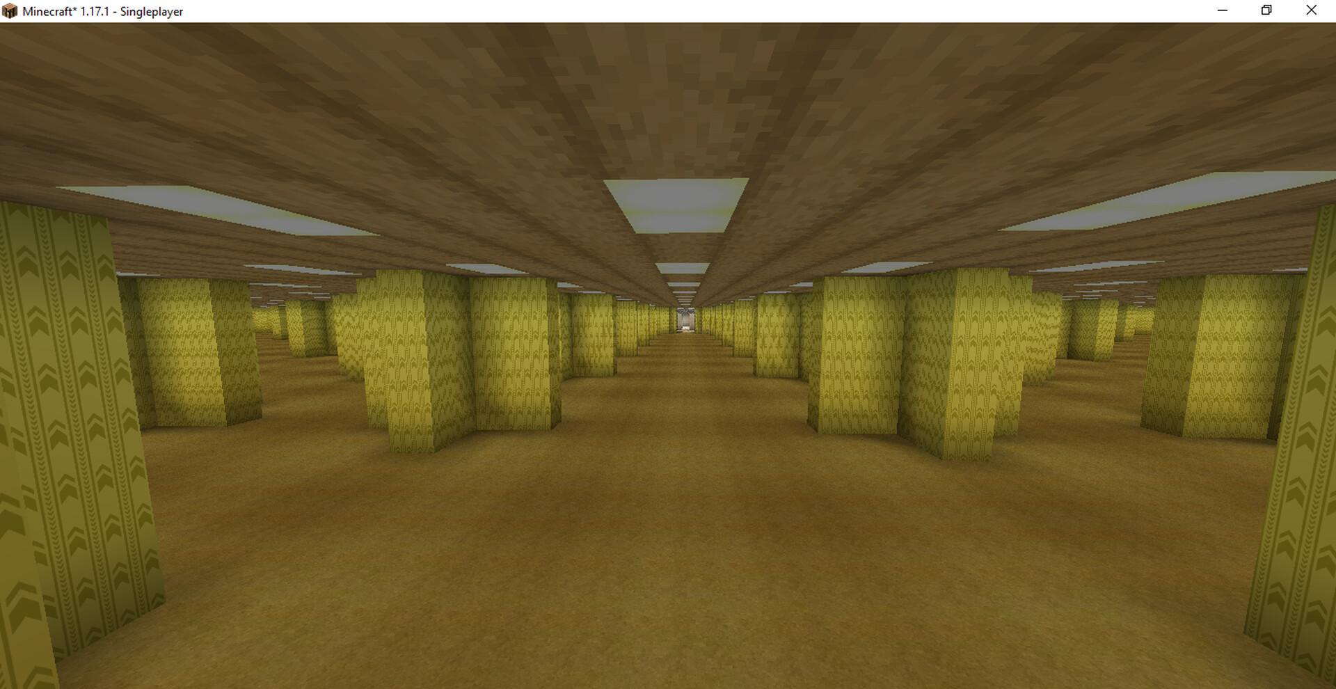 A-Sync Backrooms (Inspired by a Kane Pixels Video) Minecraft Map