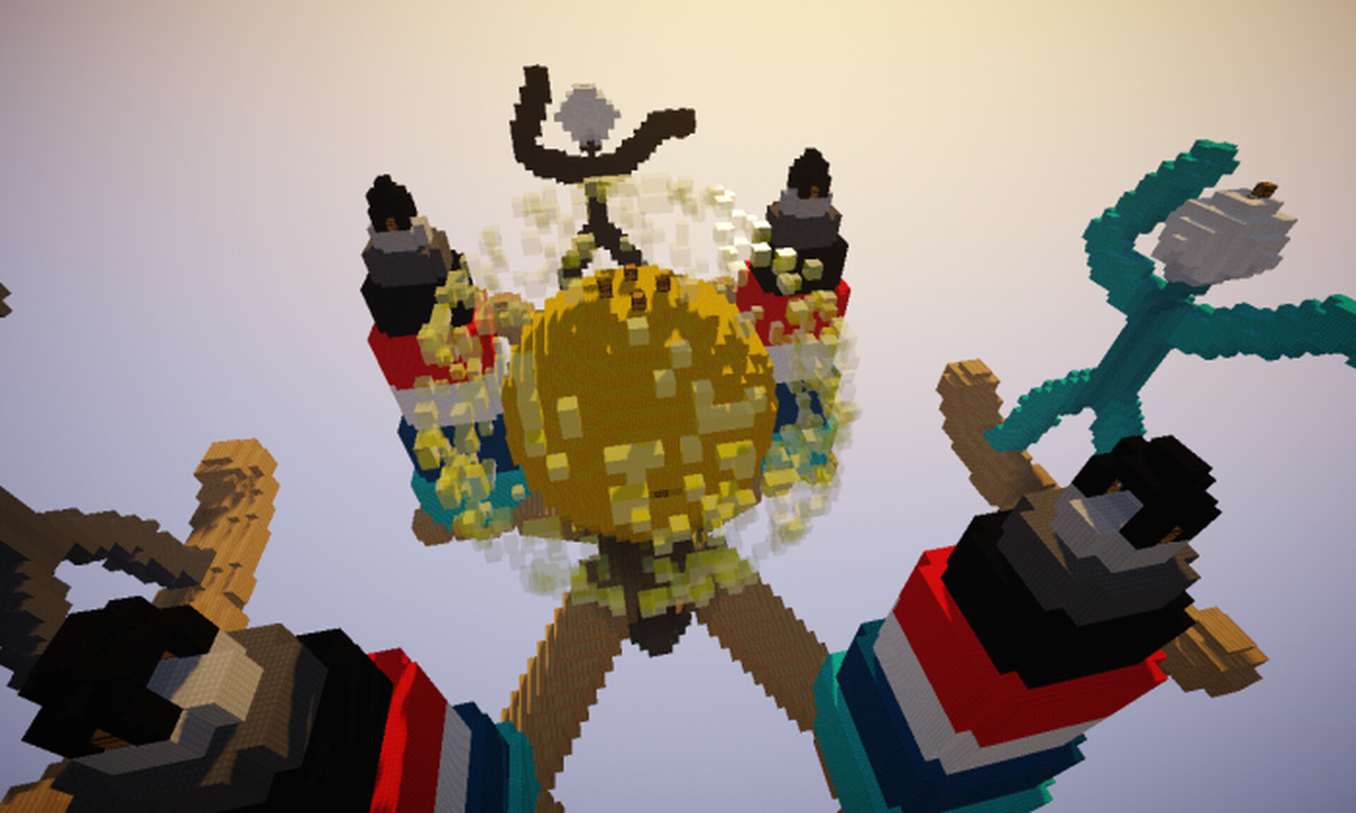 Skywars Map - StickMan Minecraft Map