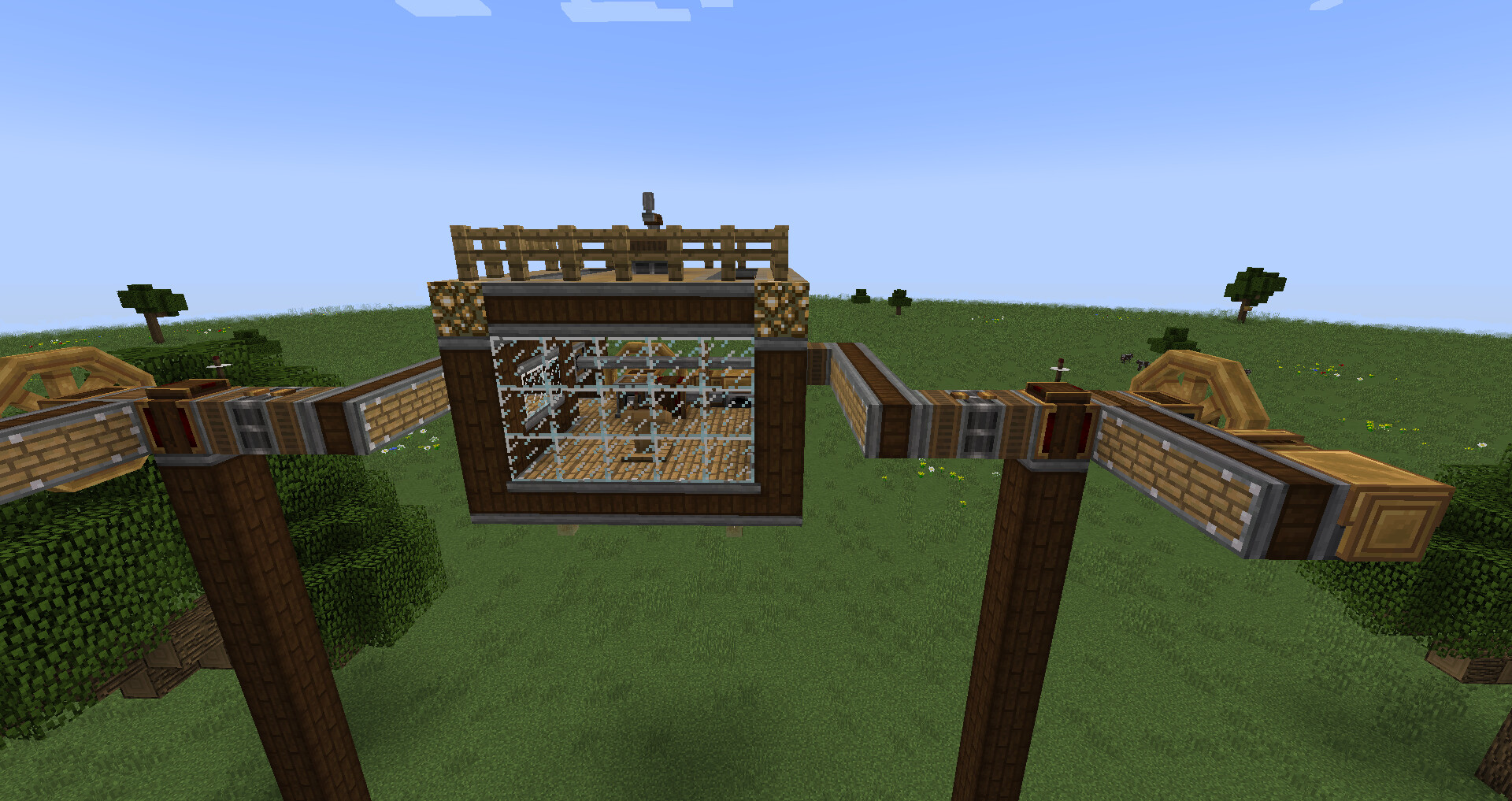 Walking create contraption Minecraft Map