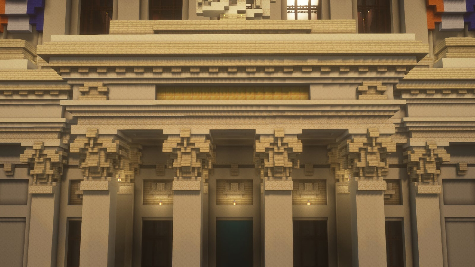 Facades of the Beyrouth | European Fictional city | Paris + Saint ...