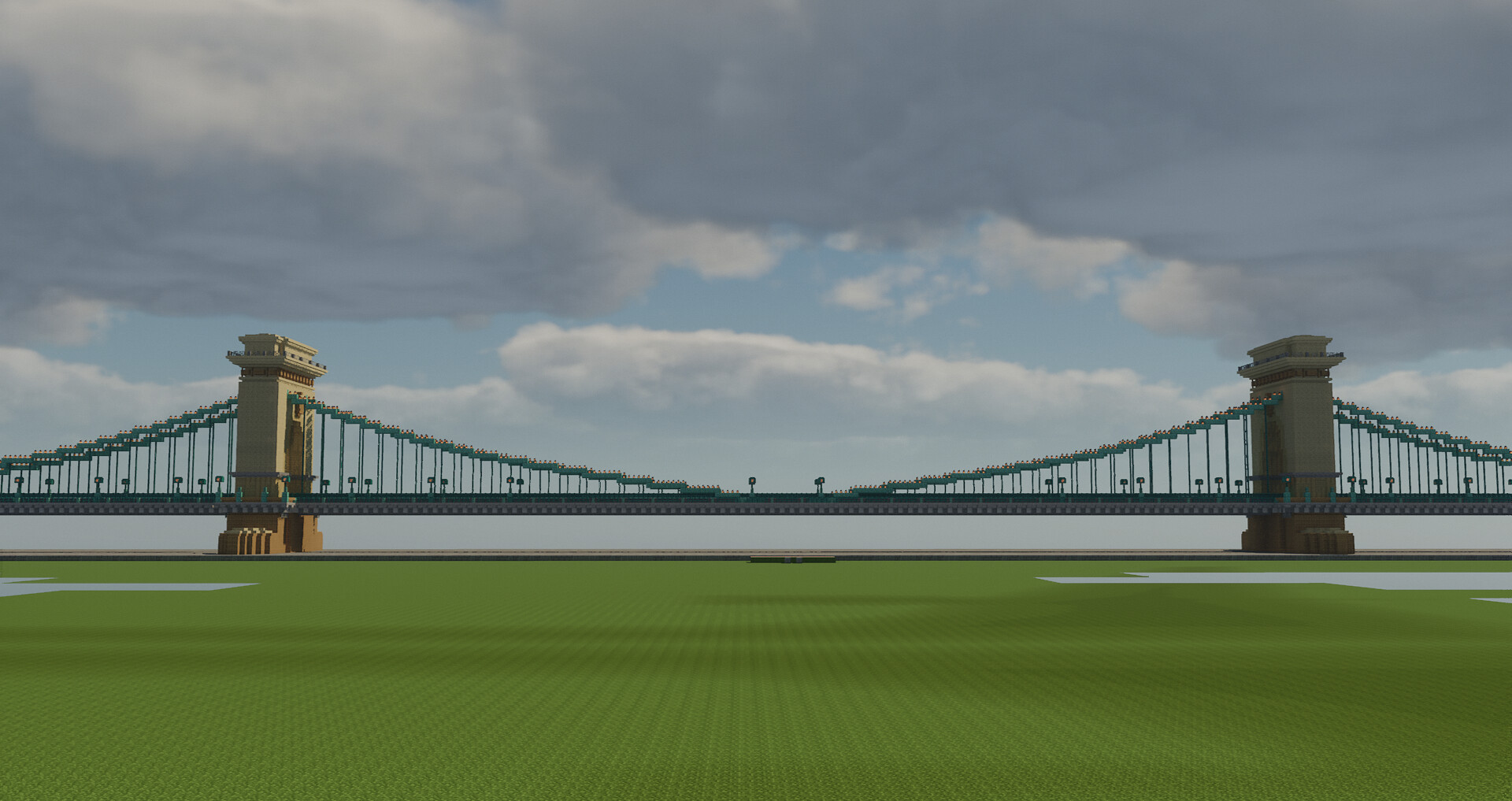 Repro - Széchenyi Chain Bridge, Budapest Minecraft Map