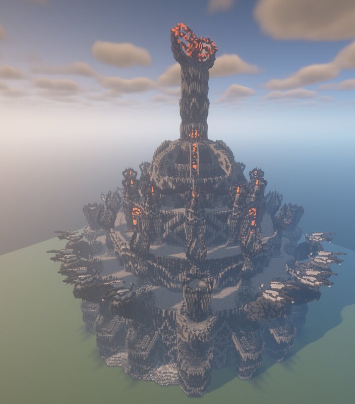 Barad-dûr proyect. v1-Basic. (Small) Minecraft Map