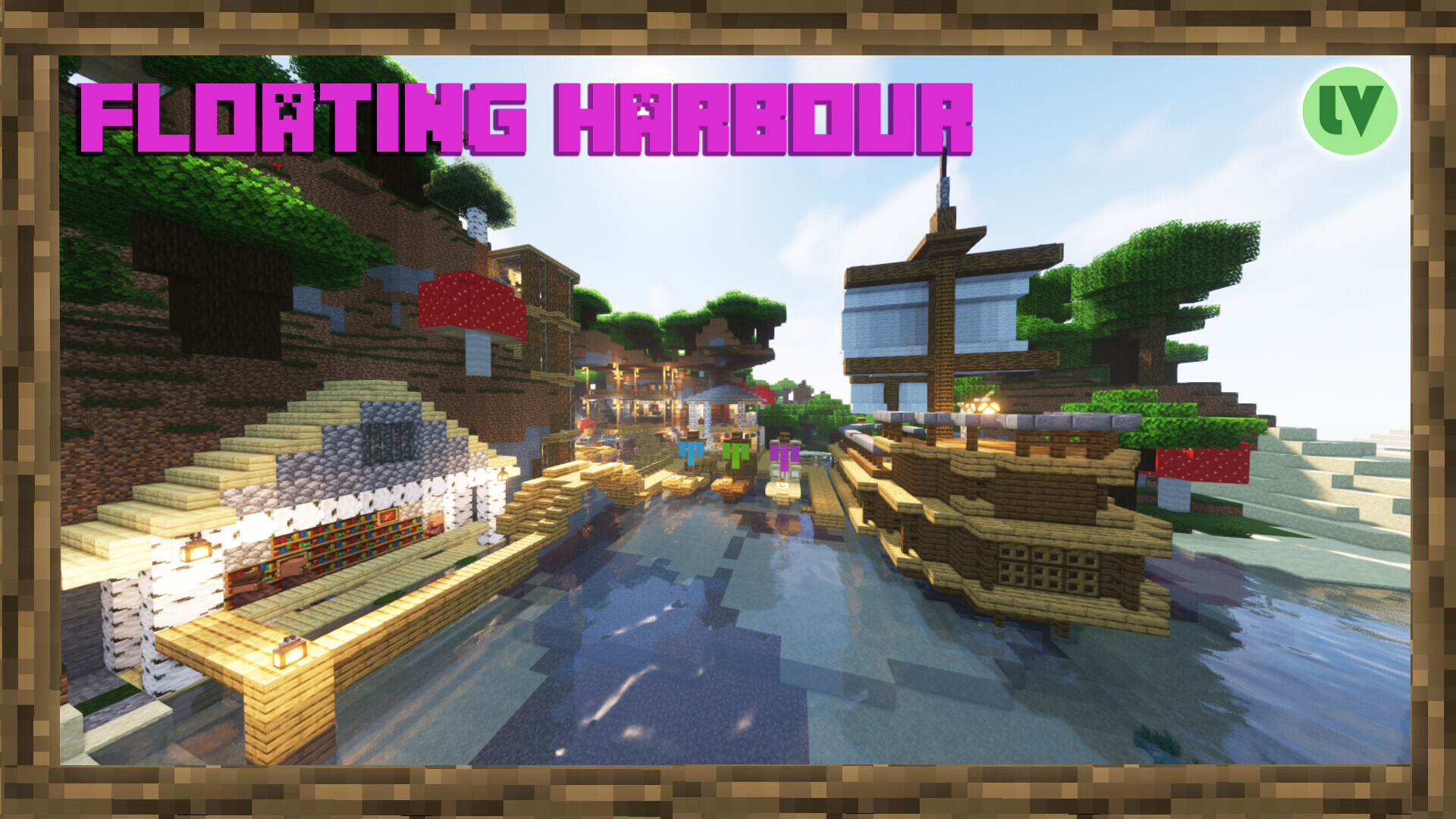 Floating Harbour Minecraft Map