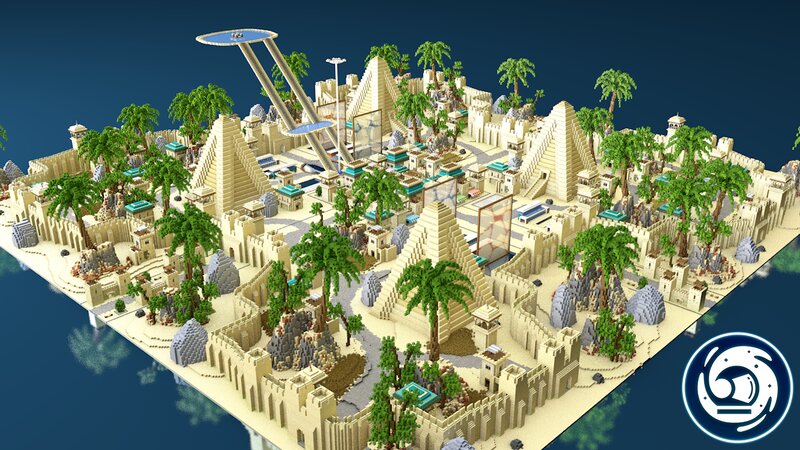 KitMap Warzone DESERT - HCF Minecraft Map